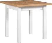 Nábytkáři ORFA MAXMILIÁN 8 - jídelní stůl rozkládací (MAX 8)  lamino Dub grandson / noha bílá dřevo - kolekce &quot;DRE&quot; (K150-Z)