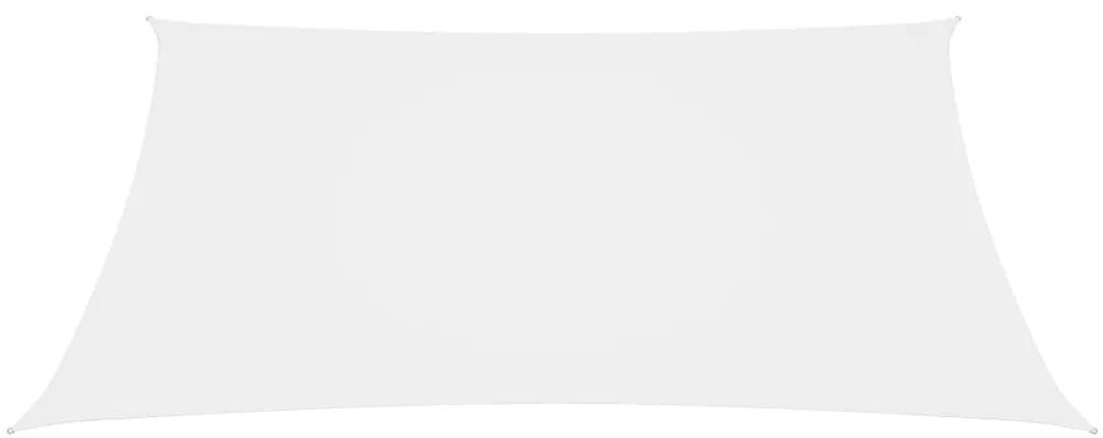 vidaXL Stínící plachta oxfordská látka obdélníková 4 x 6 m bílá