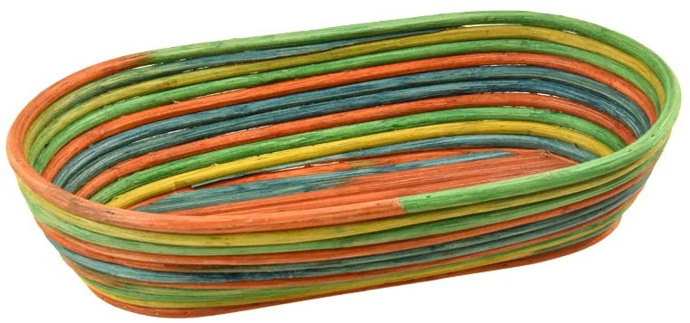 Vingo Oválná ošatka – barevná Rozměry (cm): 23x16, dno 19x8