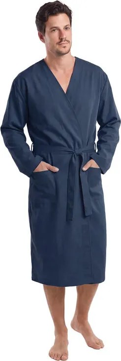 SCANquilt župan FITNESS BAG kimono šedomodrá župan L/XL