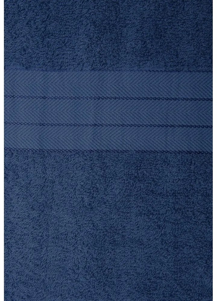 Tmavě modré bavlněné ručníky v sadě 4 ks 50x100 cm – Good Morning