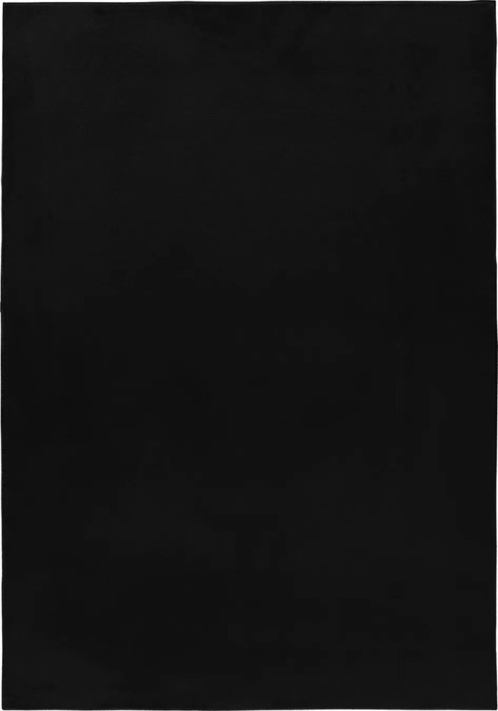 Ayyildiz, AKCE: 160x230 cm Kusový koberec Pouffy 5100 Black, černá, obývací pokoj