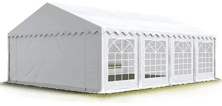 Párty stan 5x8m - PVC Premium Barva: Bílá