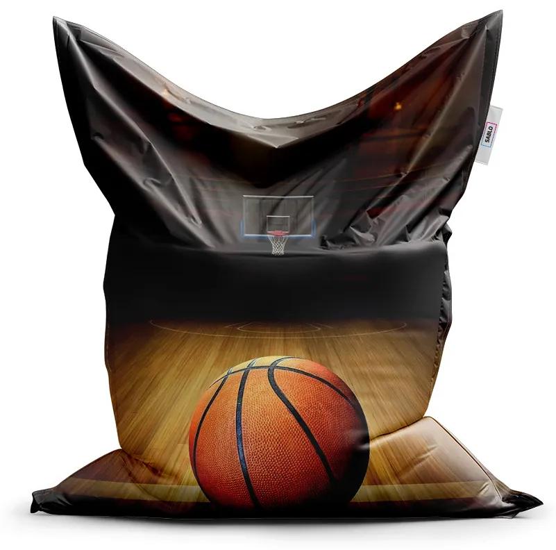 Sedací vak SABLIO - Basketball 150x100 cm