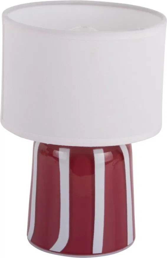Červená kovová LED stolní lampa (výška 20 cm) Verano LED – Leitmotiv