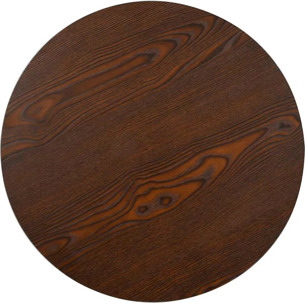 Bistro stolek tmavě hnědý 50 cm MDF 286419
