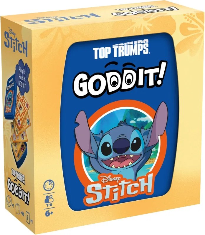 Winning Moves Goddit! Stitch Top Trumps Hra