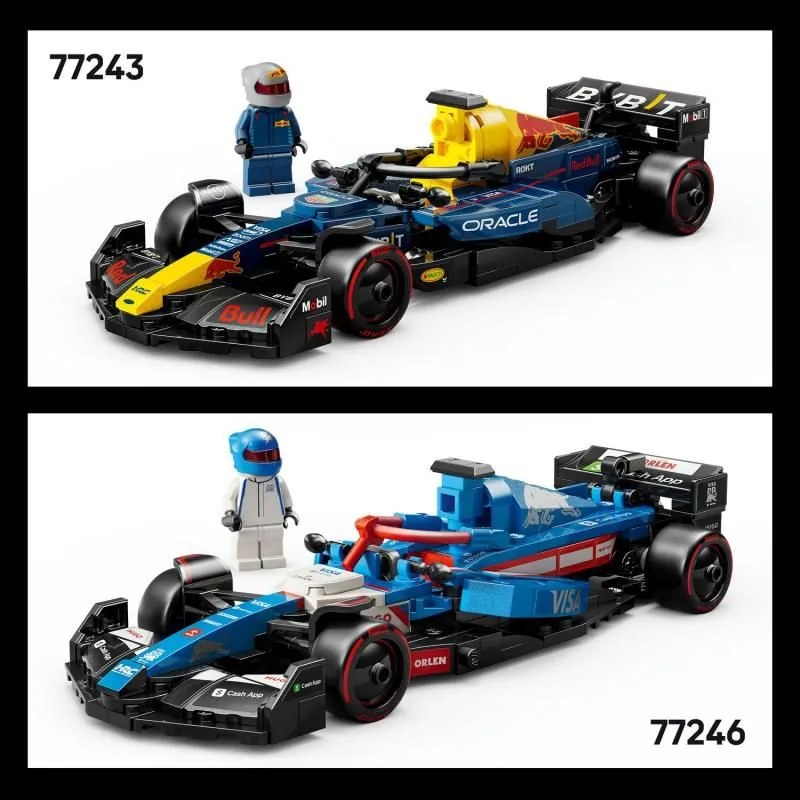 LEGO® Speed Champions 77246 Závodní auto Visa Cash App RB VCARB 01 F1®