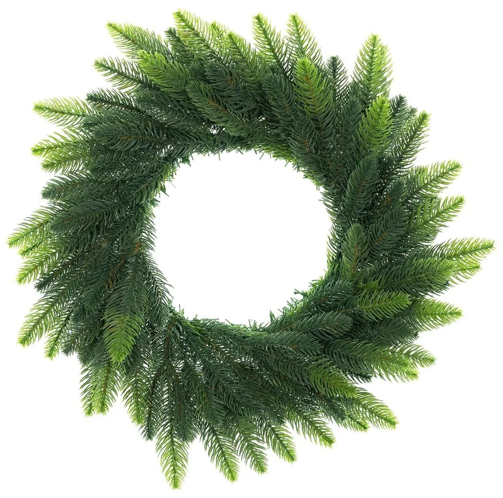 Vánoční věnec Christmaso VII 50 cm zelený