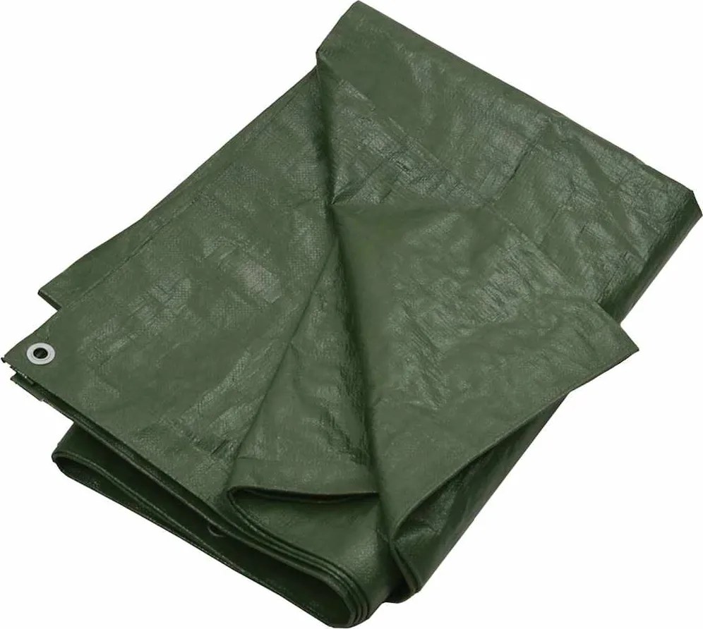 Plachta 180 g/m² 8 x 8 m zelená HDPE 151542