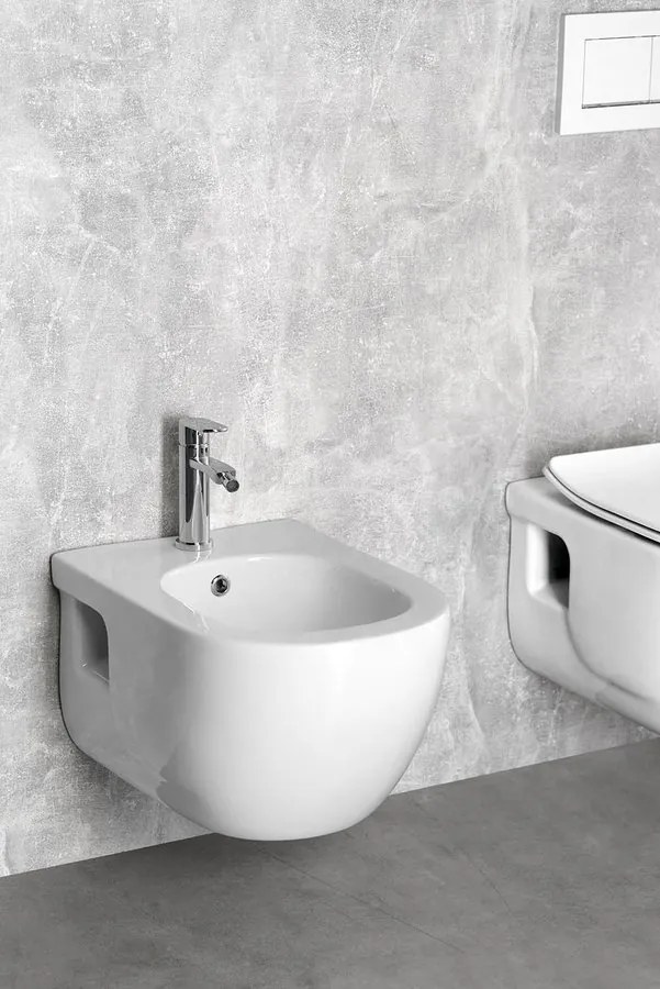 Sapho Brilla bidet závěsný 36,5 x 53 cm bílá 100624