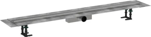 Hansgrohe RainDrain Compact sprchový žlab 120 cm kartáčovaná nerez mat 56184800