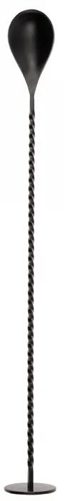 Barmanská lžíce PVD černá matná 28 cm - Basic Bar (593787)