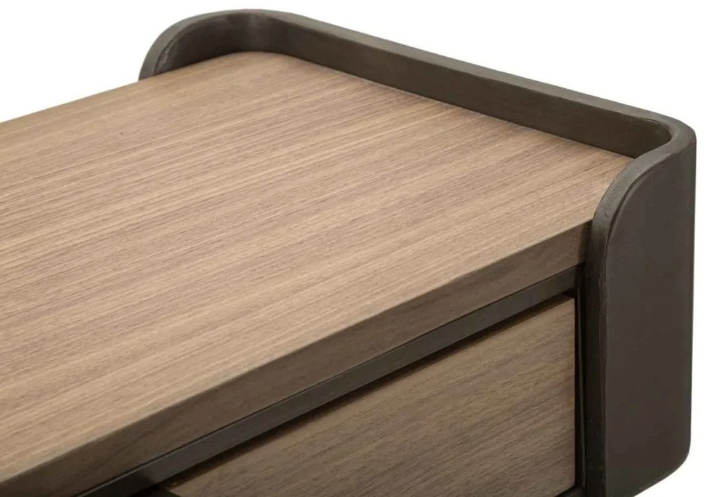Designová konzole Ekewaka 120 cm hnědá