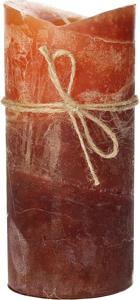 Svíčka Dorotea 15cm amber