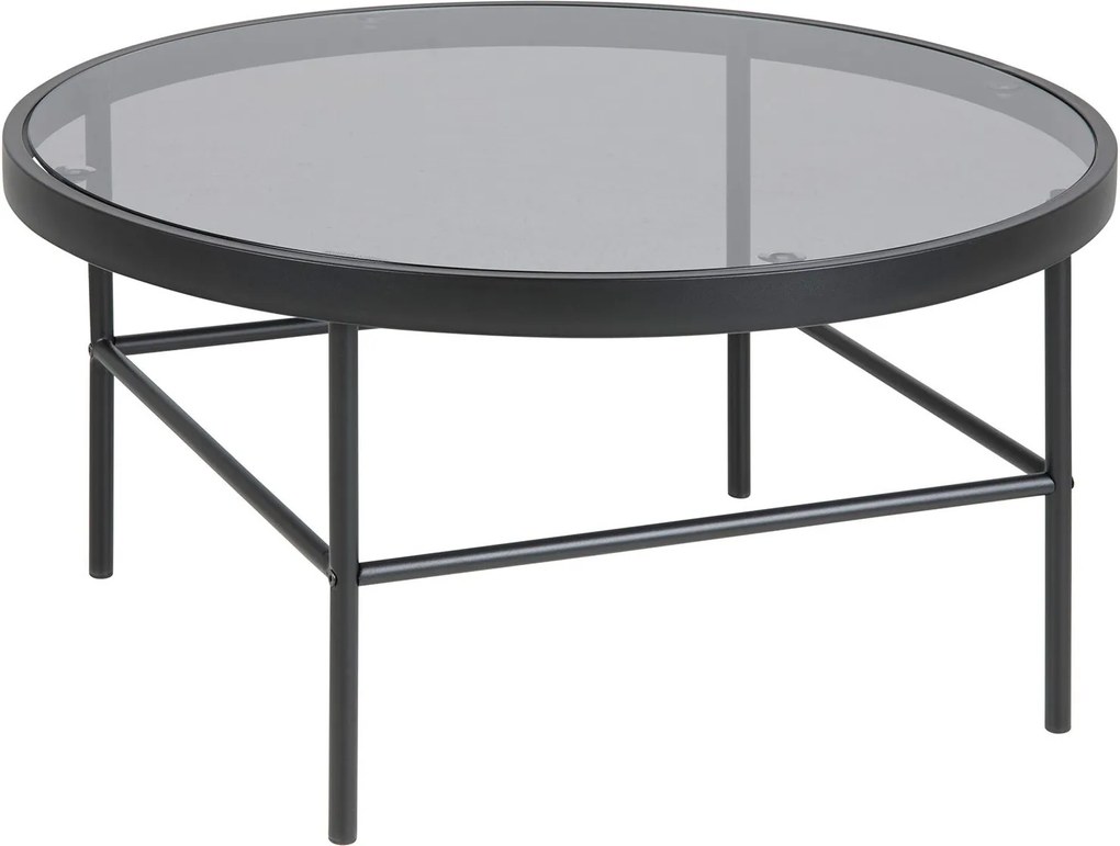 ACTONA Konferenční stolek Hoya šedá 40 × 80 × 80 cm