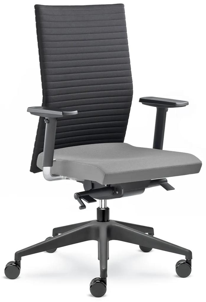 LD seating Element 430-SYS - Kancelářská židle  - černá/šedá