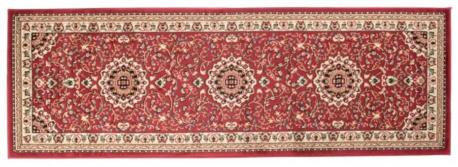 Kusový koberec PP Ezra červený atyp 80x200cm