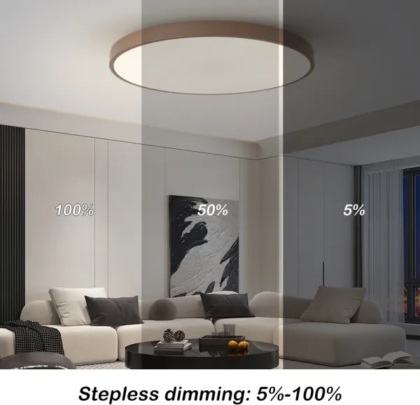 Brilagi-LED Stm svítidlo POOL SMART LED/100W/230V 80 cm Wi-Fi Tuya+DO hnědá