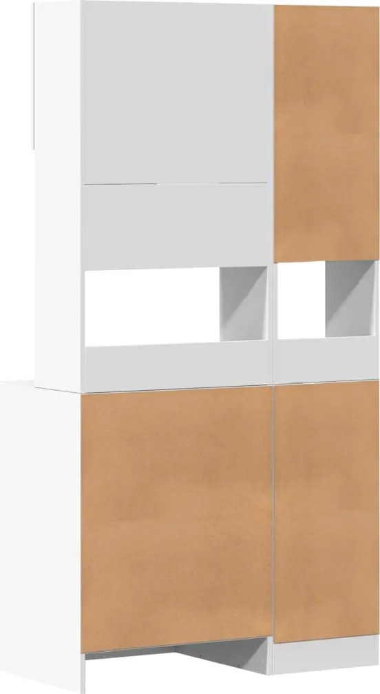 Kuchyňská skříňka bílá 95 x 50 x 180 cm kompozitní dřevo 3276532