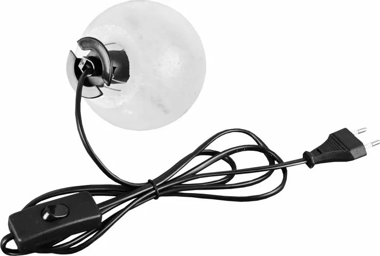 Solná lampa Měsíc