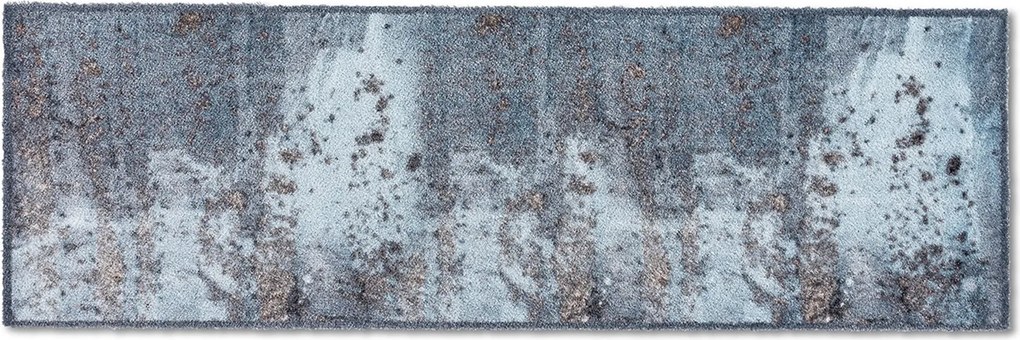 Astra Vstupní čisticí rohož Pure & Soft, beton, světle modrá, 50 x 150 cm