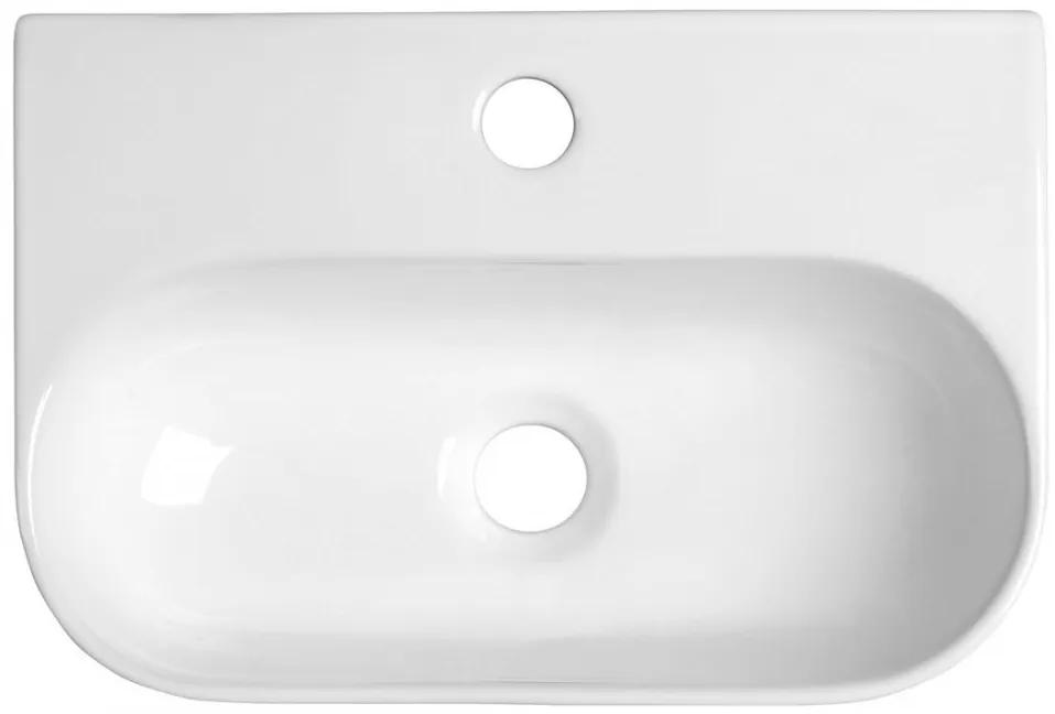 Sapho NERISSA keramické umývátko, 42,5x28,5 cm, bílá AR265