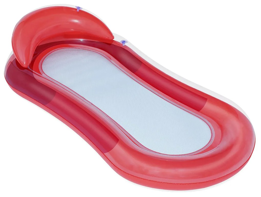 Červená plavecká matrace Bestway 43103 pro pohodlné plavání a relaxaci