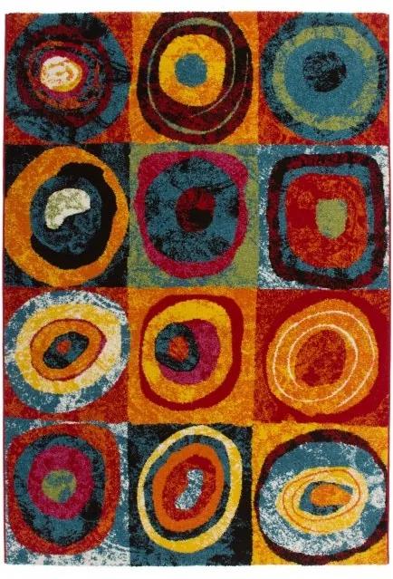 Lalee koberce Kusový koberec Espo 307 rainbow - 80x150 cm
