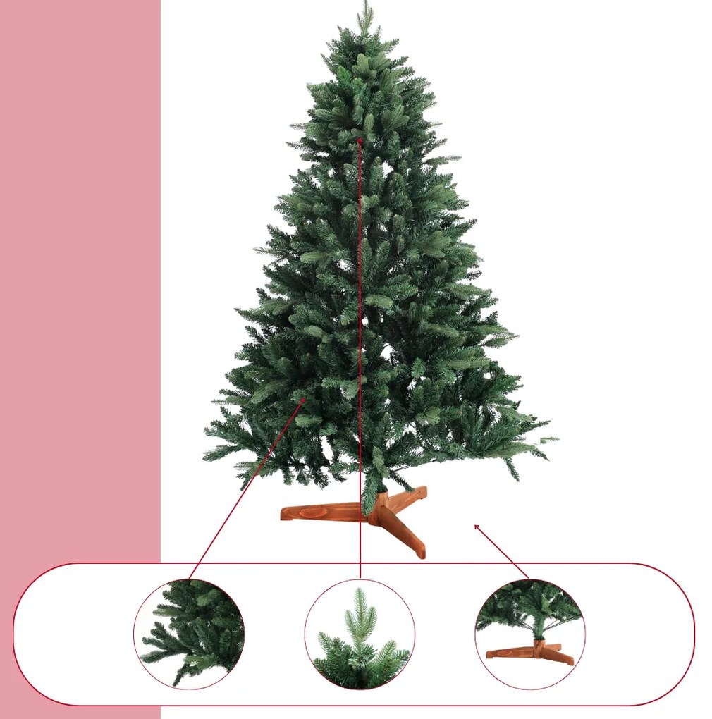 Jurhan Umělý vánoční stromeček FROST, 180cm, zelená
