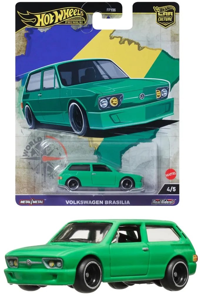 Hw prémiové auto velikáni volkswagen brasilia, mattel hrv82