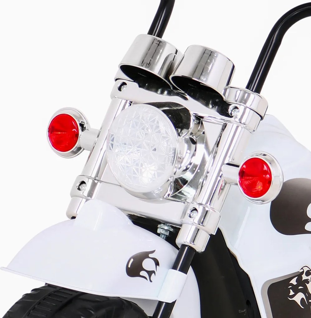 Ramiz Motorka Hot Chopper bílá
