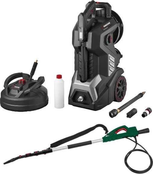 Parkside Performance® Sada vysokotlakého čističe Phdp 180 D3 s teleskopickou tryskou PTL 4 C5