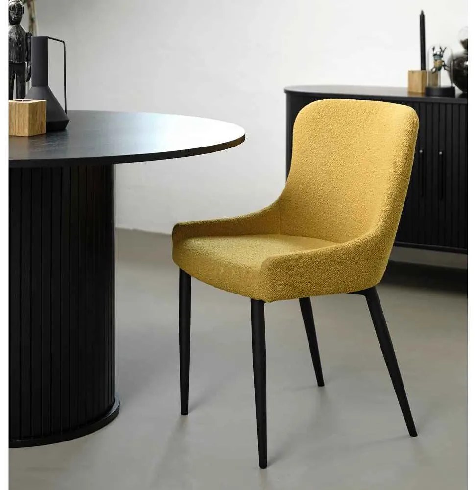 Designový jídelní stůl Vasiliy 120 cm černý dub