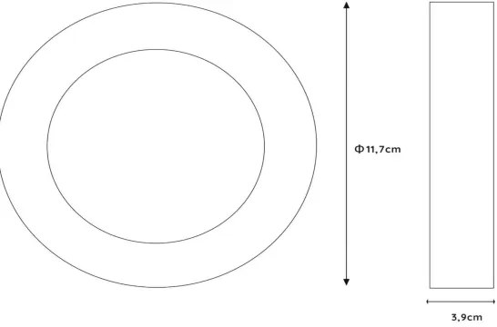 Lucide 28116/11/31 - LED Stmívatelné stropní svítidlo BRICE LED/8W/230V IP44