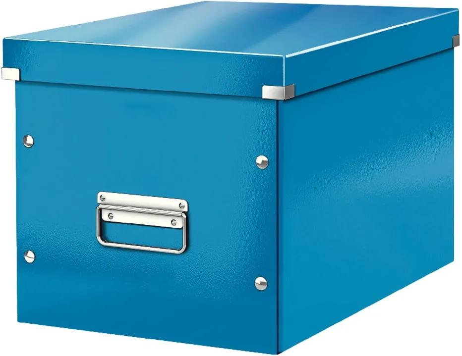 Modrá úložná krabice Leitz Office, délka 36 cm