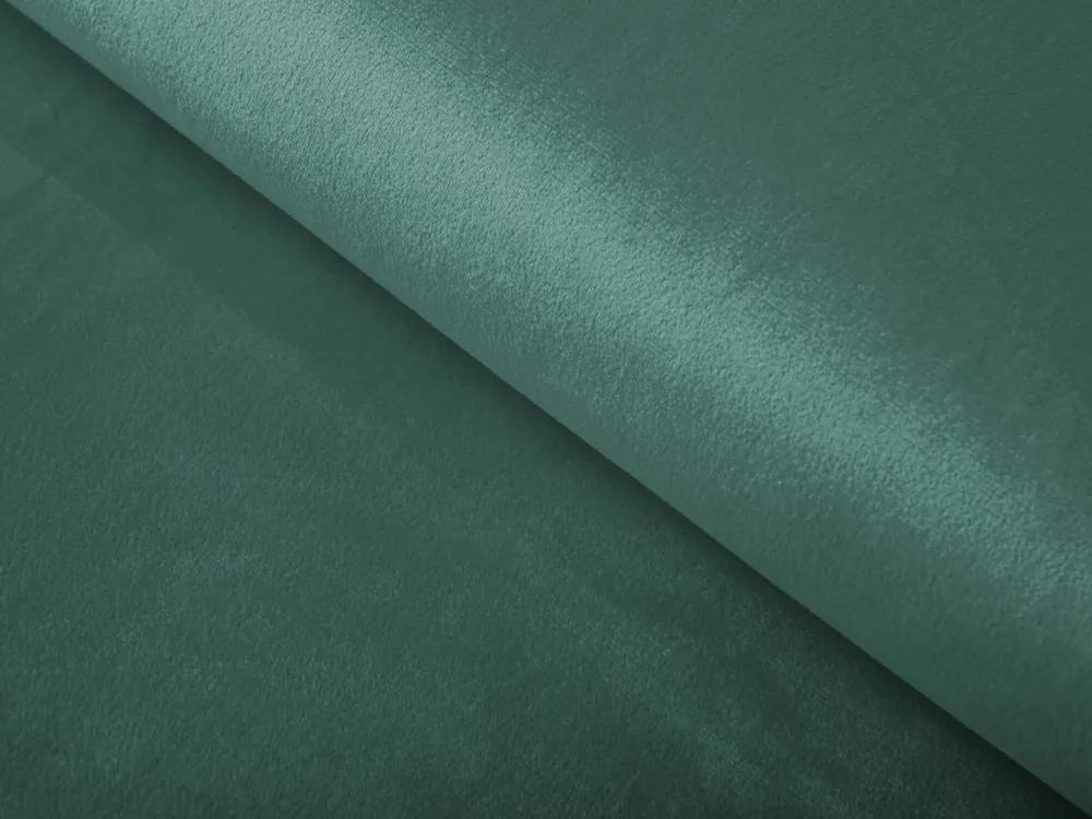 Biante Sametový čtvercový ubrus SV-036 Ledově zelený 2 110x110 cm