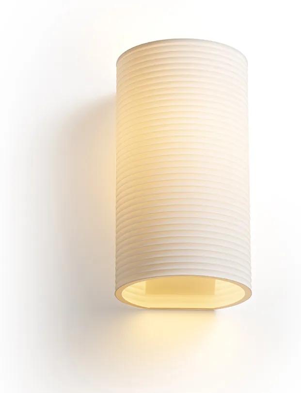 RENDL R13997 CALLUM nástěnná lampa, dekorativní bílá Eco PLA