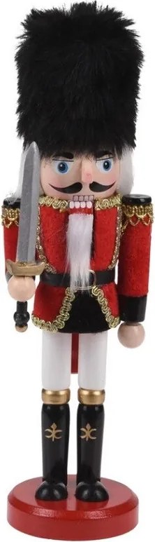 Louskáček s mečem 25 cm