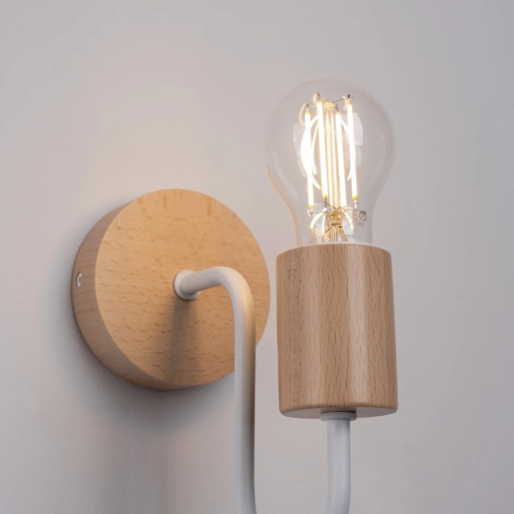 Sollux Lighting Nástěnné svítidlo TIMBO bílé