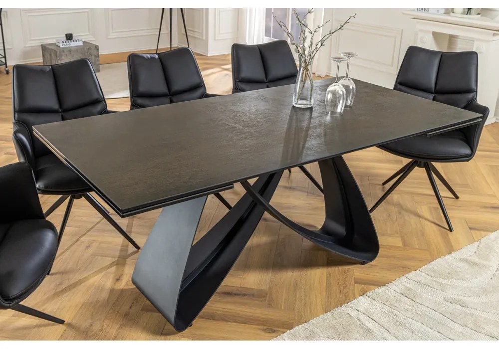 Massive home | Rozkládací keramický jídelní stůl Infinity 180-220-260cm rezavý mramor