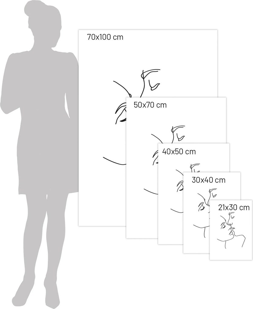Plakát Kiss Line