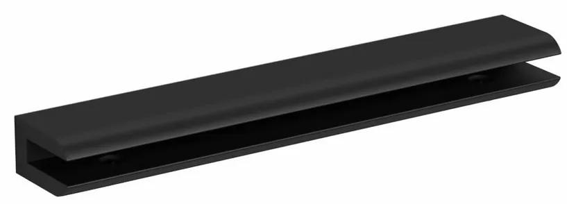 SAPHO 166525 držák skleněné poličky 8 mm, černá mat