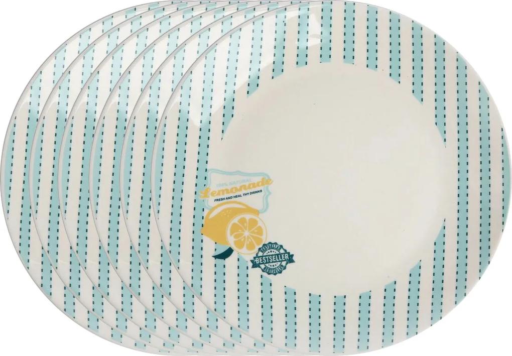 Altom Sada dezertních talířů Lemonade, 20 cm, 6 ks