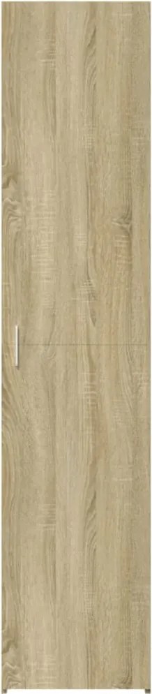 Skříň highboard dub sonoma 40 x 42,5 x 185 cm kompozitní dřevo 3281401
