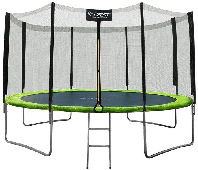 Trampolína LIFEFIT® 12' / 366cm vč.sítě a schůdků Průměr trampolíny: 366cm