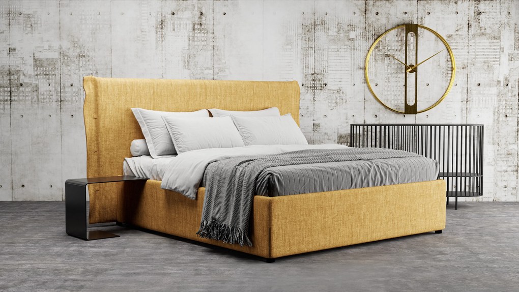 Materasso Čalouněná postel La Spezia boxspring ROZMĚR: 2x (80x200) cm - boxspring