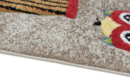 Koberce Breno Kusový koberec DIAMOND KIDS 24189/70, Hnědá, Vícebarevné, 200 x 290 cm