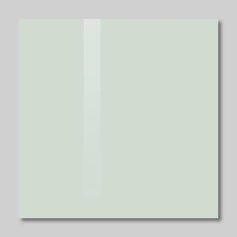 Bílá satinová skleněná magnetická tabule Smatab® - 100 × 150 cm