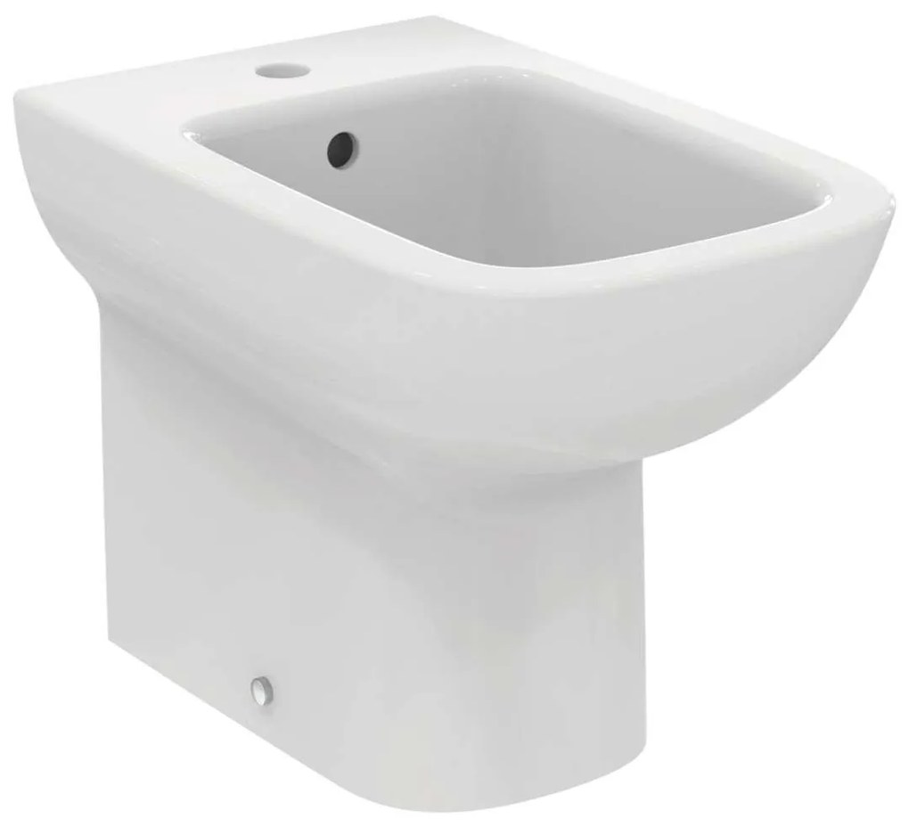 Ideal Standard i.Life A - Stojící bidet, 355x540 mm, s přepadem, otvor pro baterii, bílá T472001